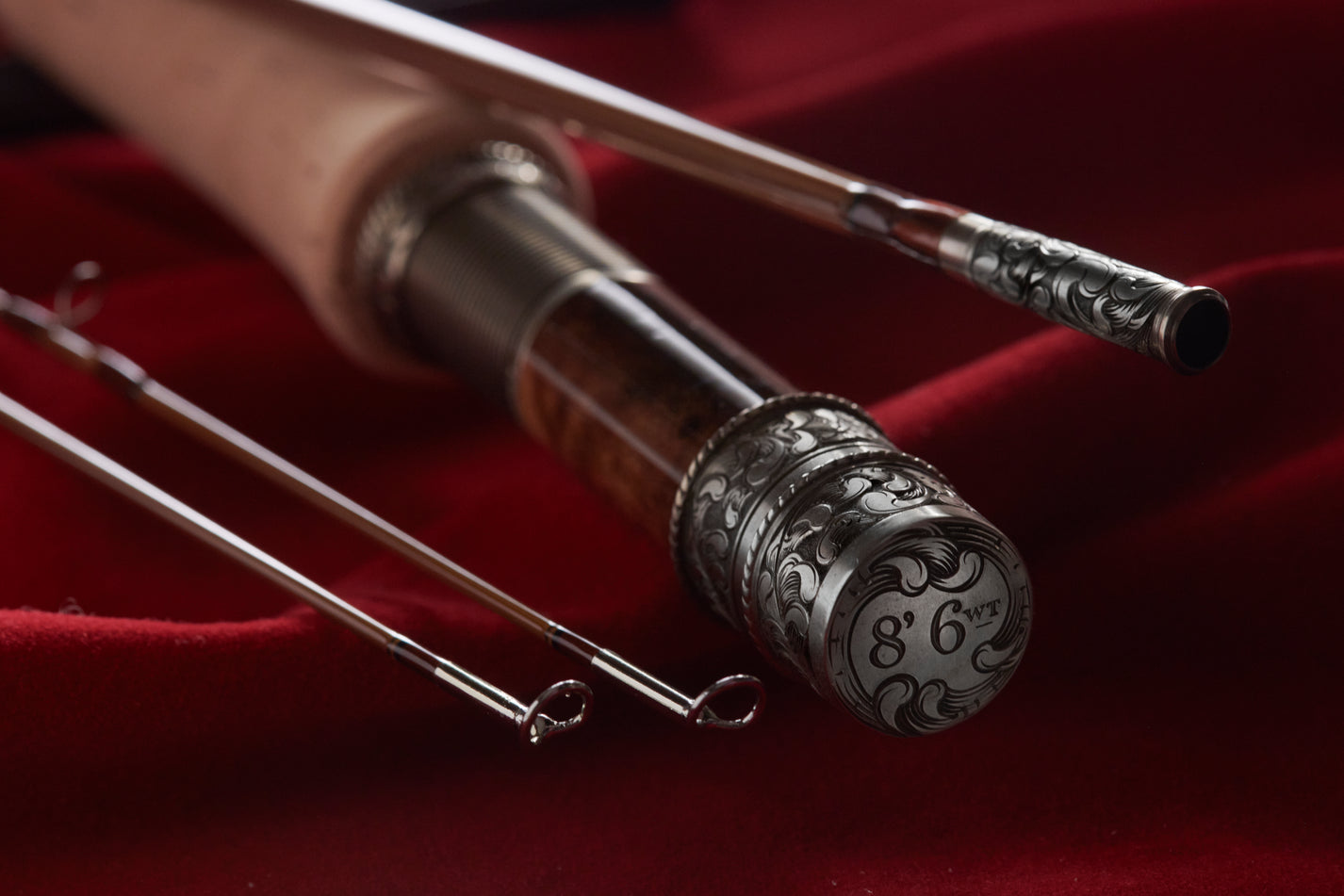 8' 6wt Oyster Bamboo Fly Rod Master Series For Sale – Oyster Bamboo Fly ...
