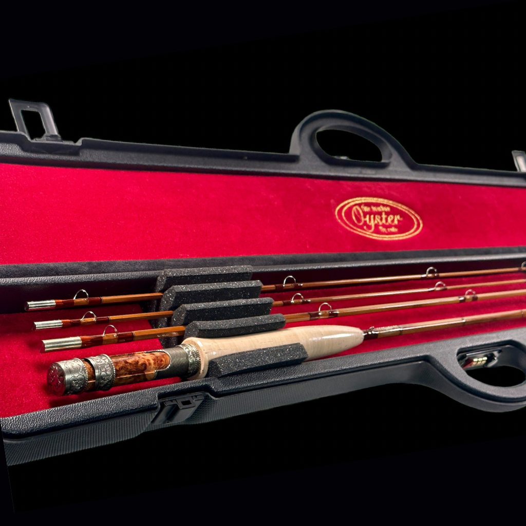 8' 6wt Oyster Bamboo Fly Rod Master Series For Sale – Oyster Bamboo Fly ...