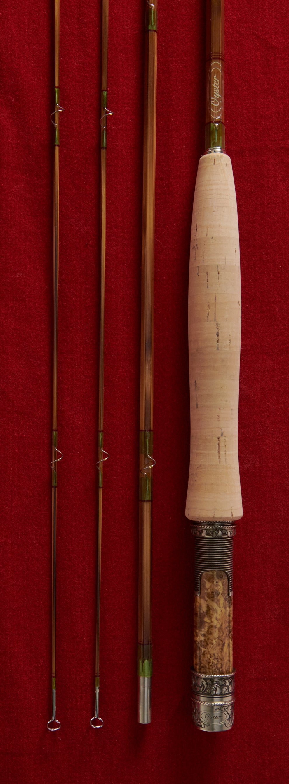 Oyster Bamboo Fly Rod Master Series: 7'9" 4wt Elegance – Oyster Bamboo ...