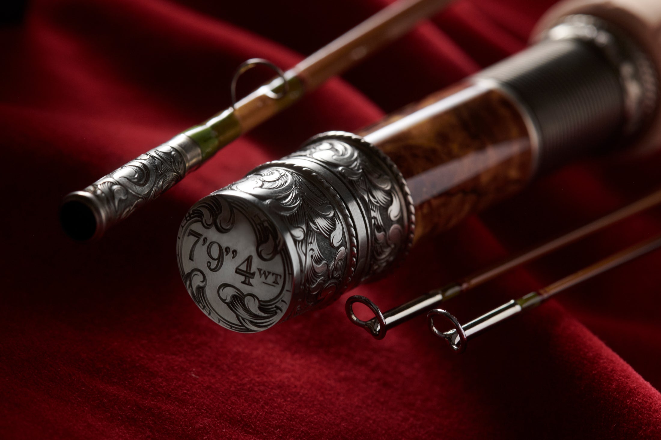 Oyster Bamboo Fly Rod Master Series: 7'9" 4wt Elegance