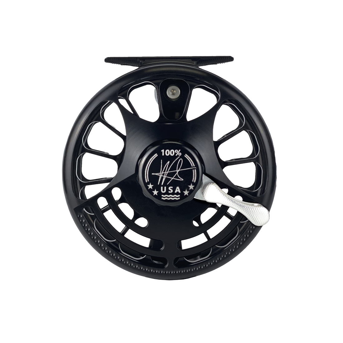 Seigler SF Small Game Fly Reel - Black & Silver